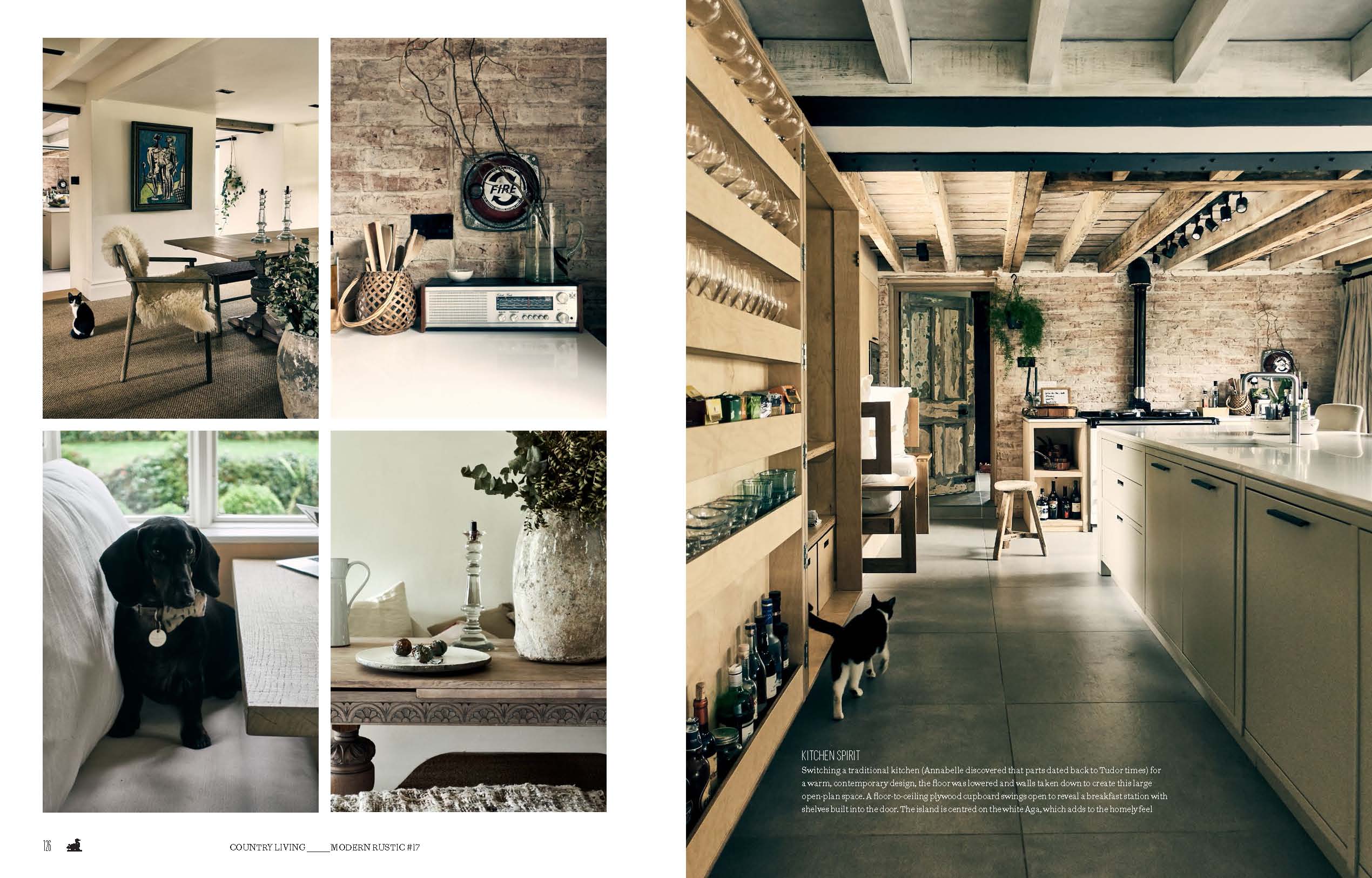 modern rustic magazine feature - Annabelle & Co.